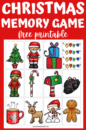 Free Christmas Memory Game Printable The Kids Will Love