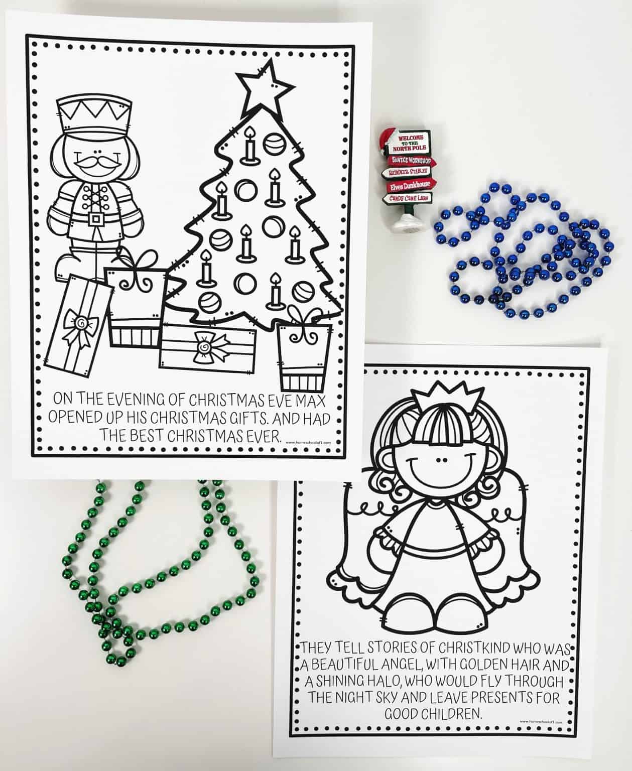 Free Christmas in Germany Coloring Pages For Kids