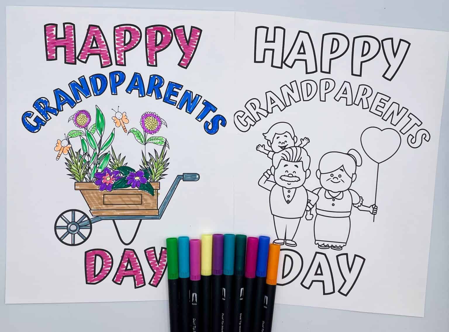 8 Free Grandparents Day Printables - Homeschool of One