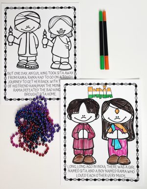 Free Printable Diwali Coloring Pages