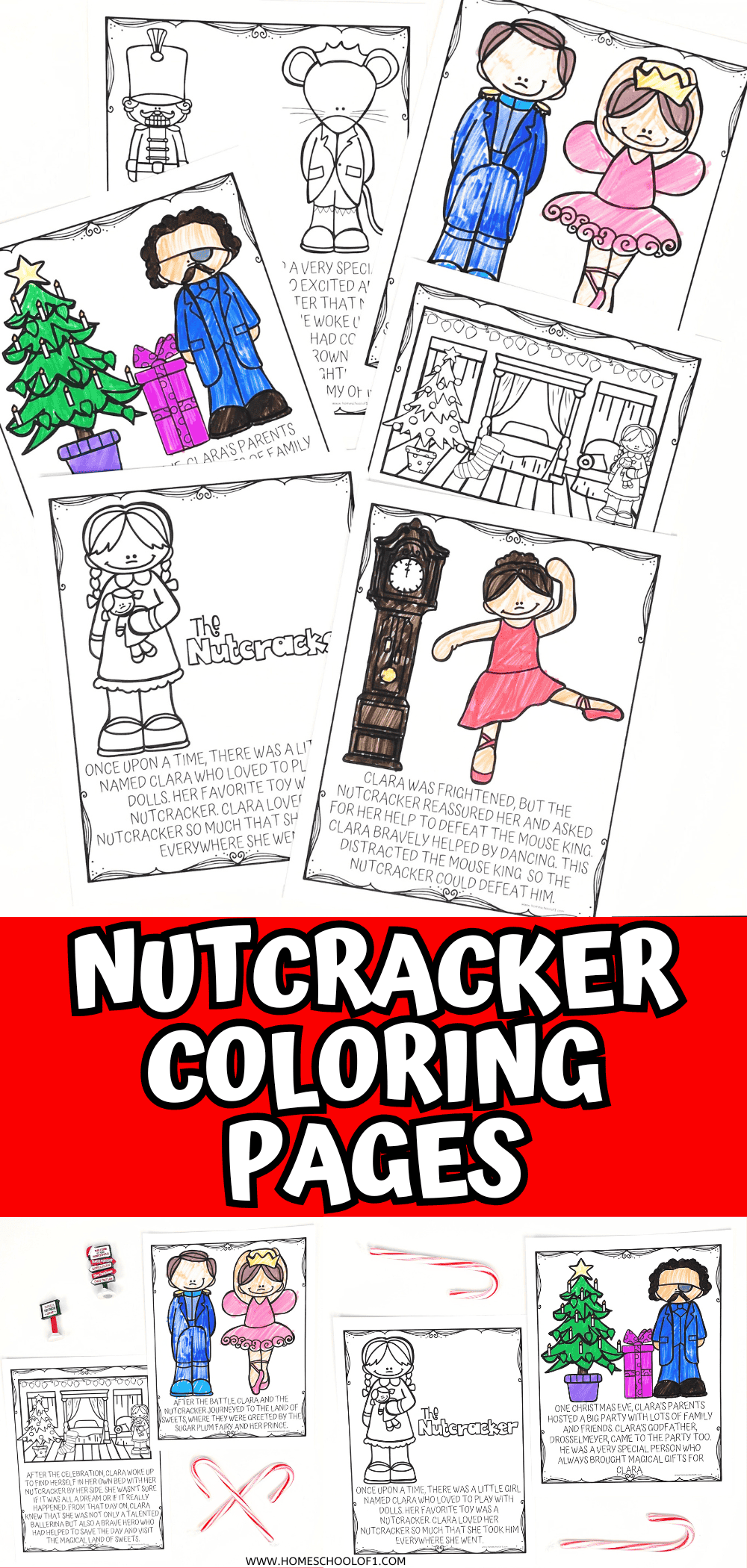Free Christmas Nutcracker Coloring Pages for a Magical Christmas