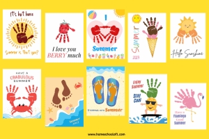 The Best Handprint Crafts The Kids Will Love - Homeschool of One