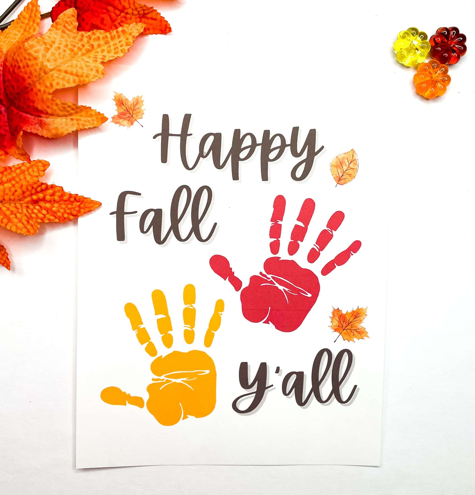 6 Free Thanksgiving Handprint Templates