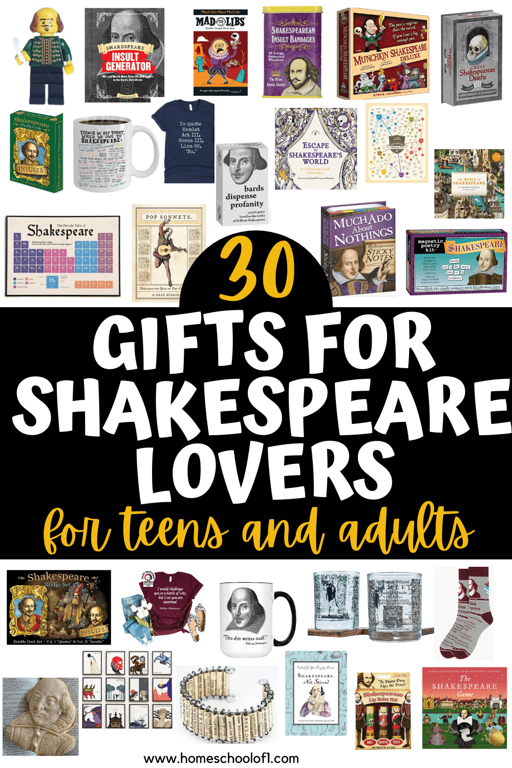 31 Best Gifts for Shakespeare Lovers of All Ages