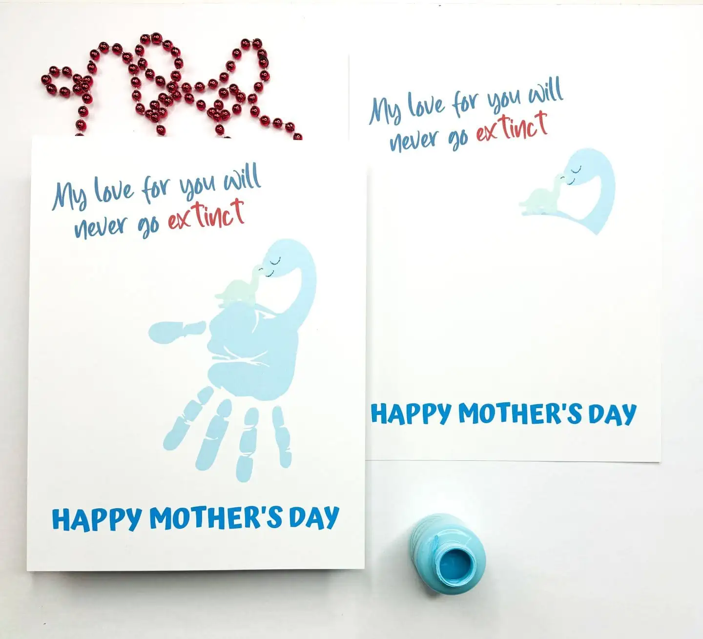 Mother's Day Handprint Art (5 Free Printables)