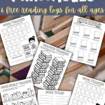 Free Reading Log Printable (5 Templates for Kids)