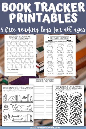 5 Free Reading Log Printables For All Ages - Homeschool of 1