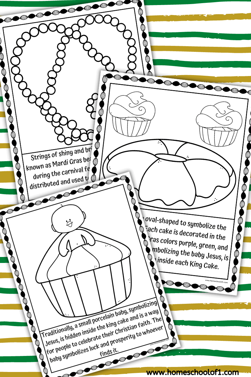 Free Mardi Gras Coloring Pages for Kids (Fun Carnival Printables)