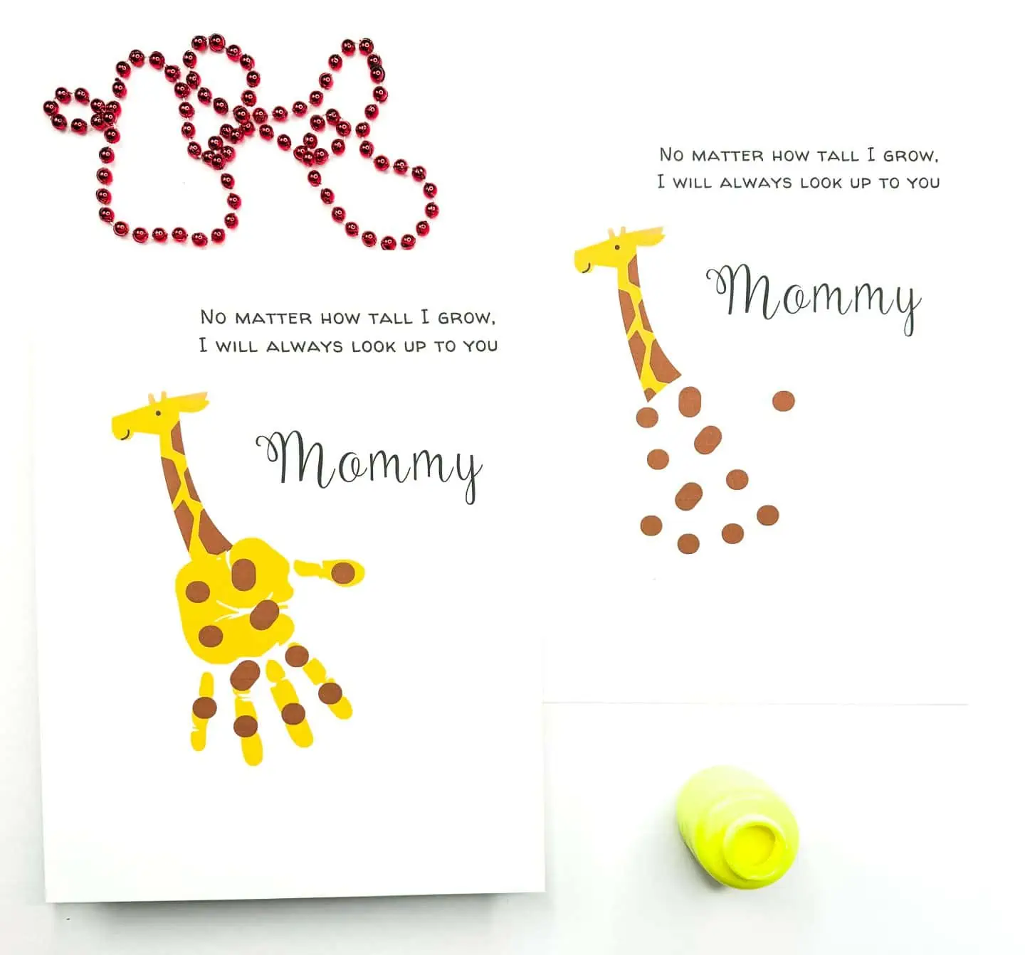 Mother's Day Handprint Art (5 Free Printables)