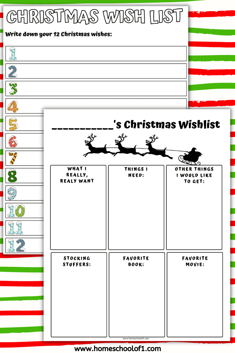 6 Free Letters To Santa Wish Lists (& Where To Send Them)