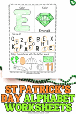 Free St Patrick's Day Alphabet Worksheets