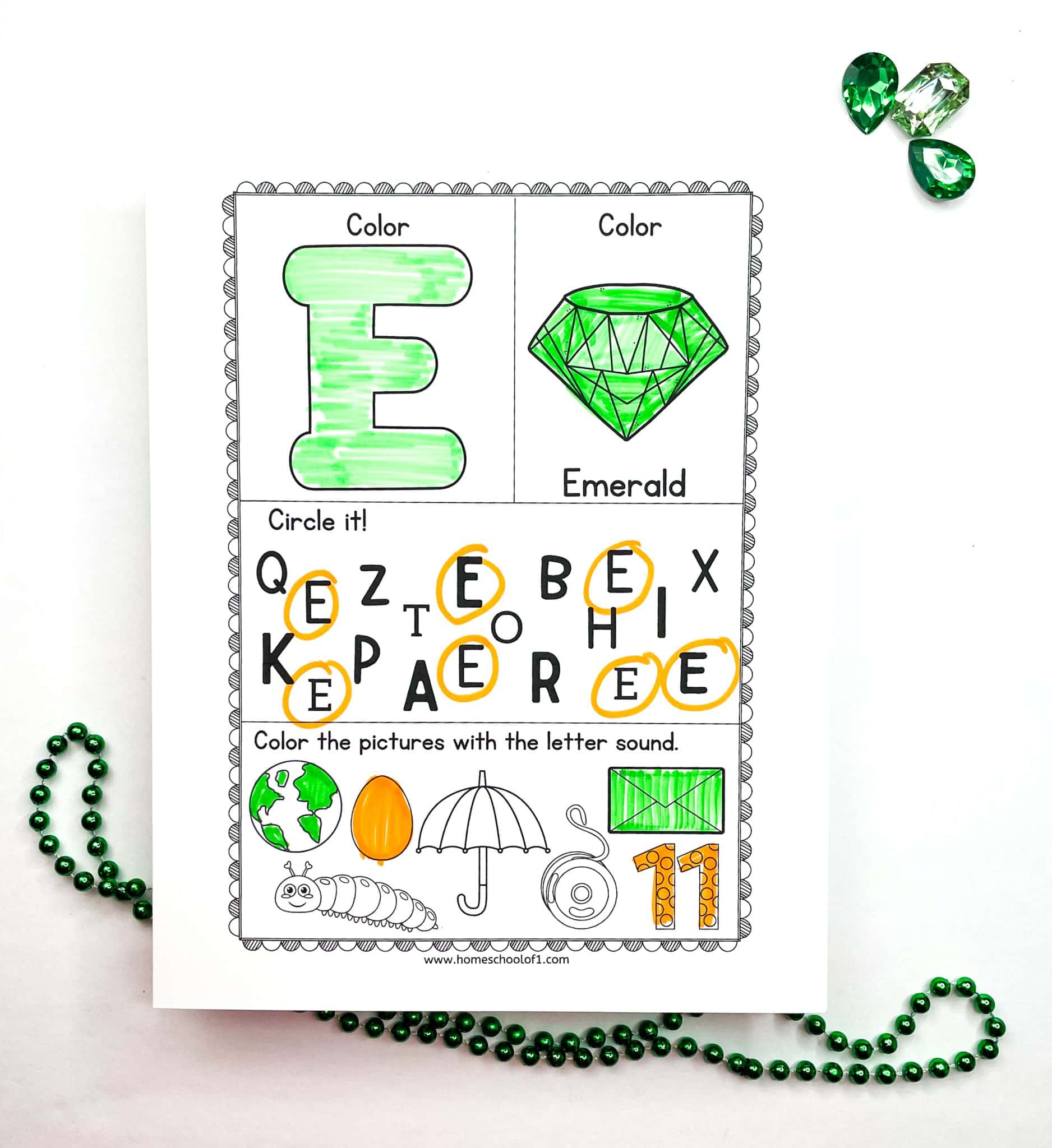 Free St Patrick's Day Alphabet Worksheets
