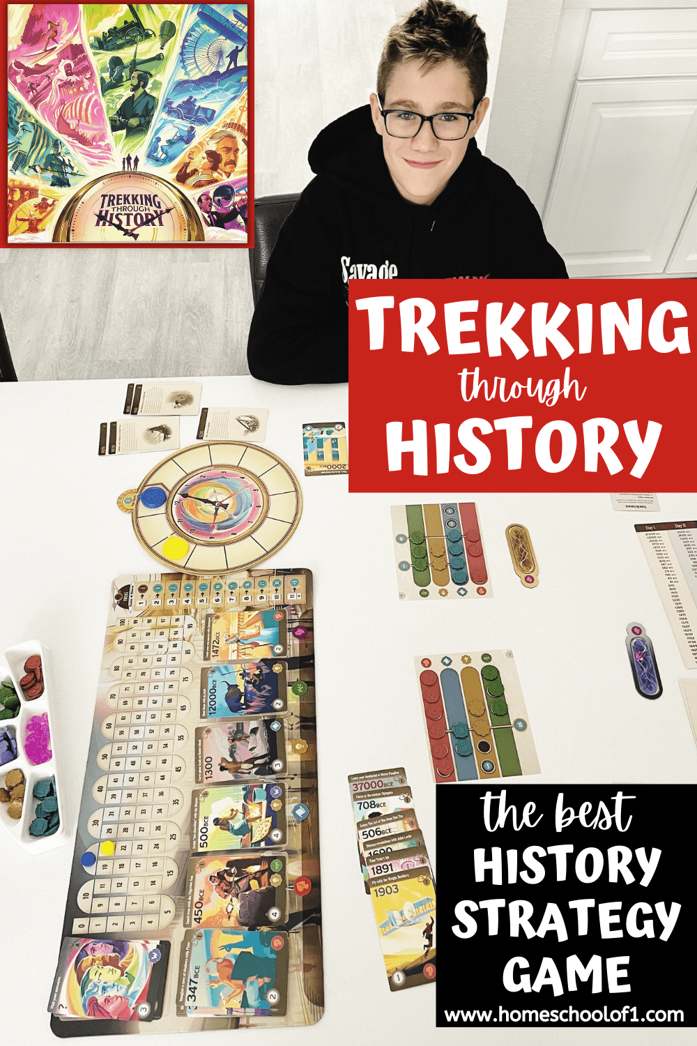 Trekking Through History Review | The Best Family Board Game