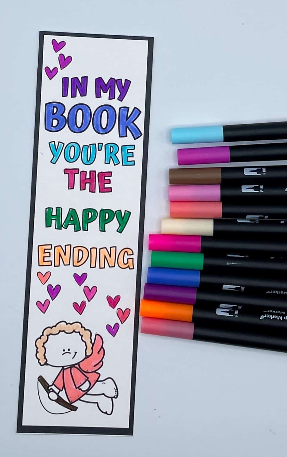 Free Printable Bookmarks to Color for Kids