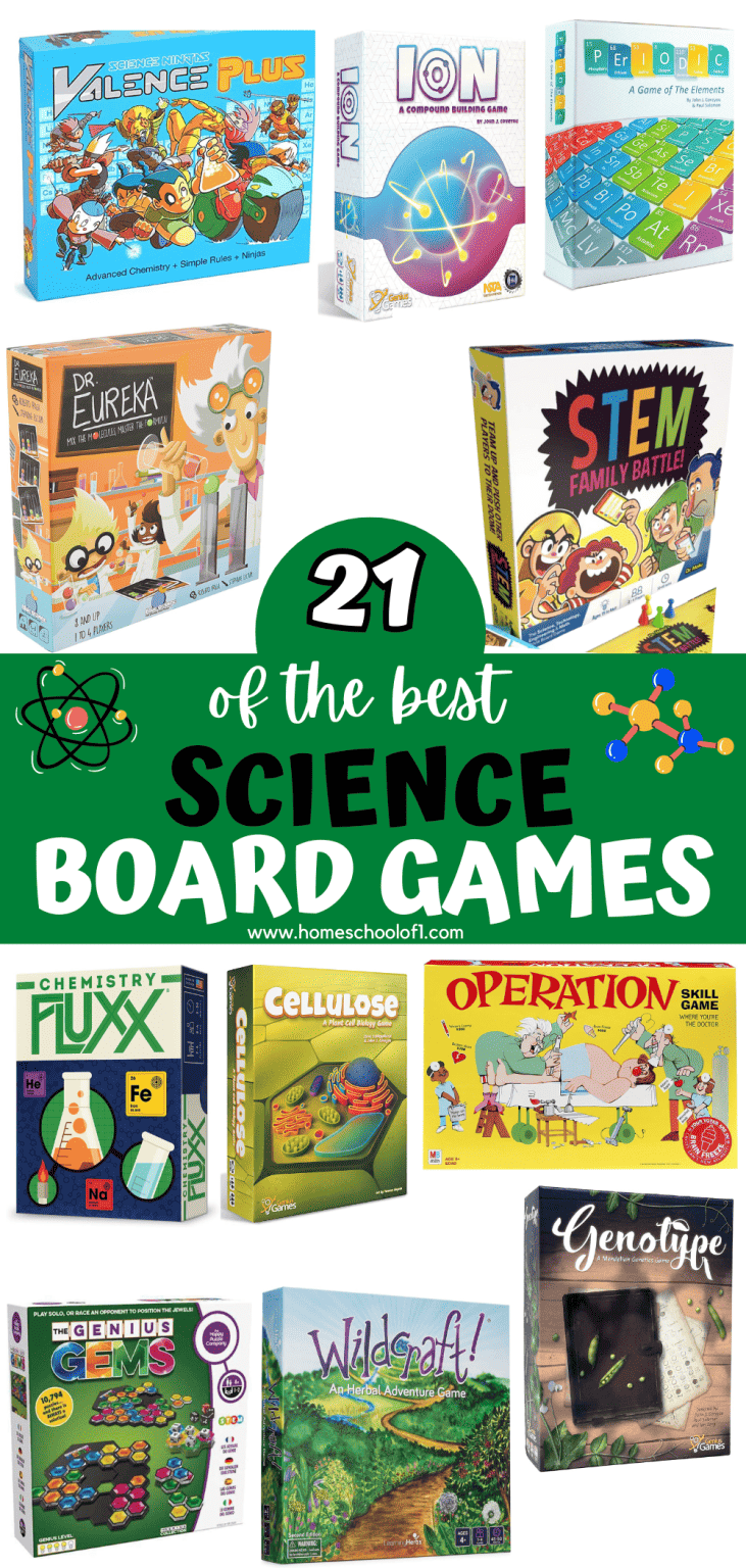 Best Science Board Games for Kids | STEM, Chemistry & Biology