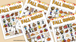 Free Fall Bingo Printables (instant download!) - Homeschool of One
