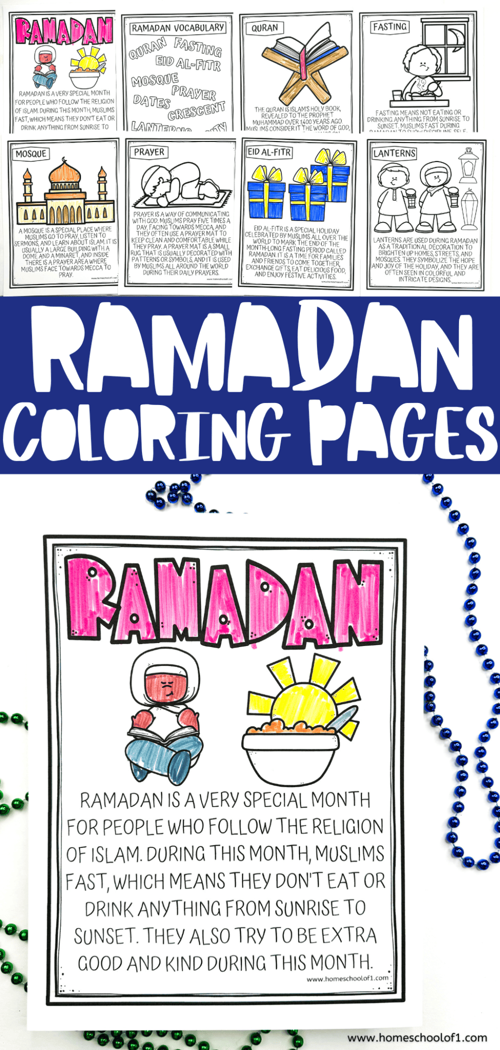 Free Ramadan Coloring Pages For Kids
