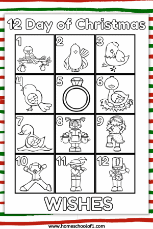12 Days of Christmas Wishes - A Fun Writing Activity (free)