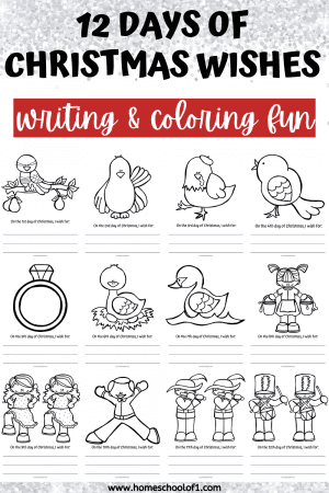 12 Days of Christmas Wishes - A Fun Writing Activity (free)