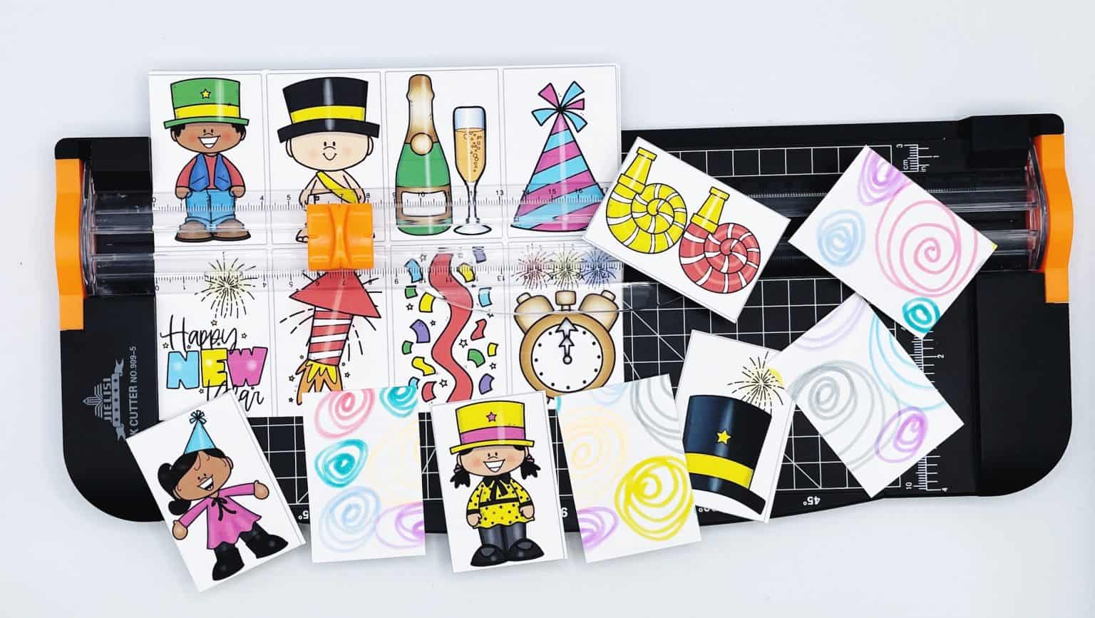 New Year's Eve Memory Game Printable (Free)