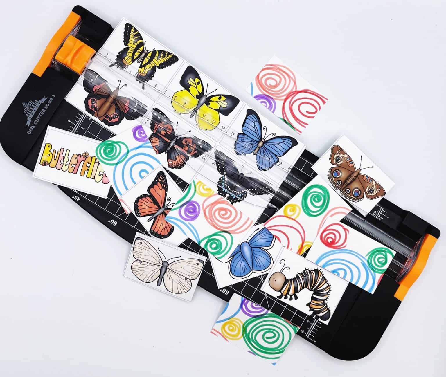 Butterfly Matching Game (Free Printable)