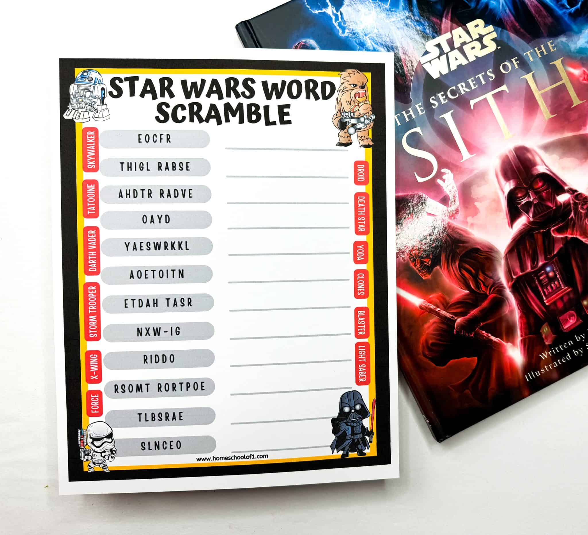 33 Star Wars Educational Activities for Kids