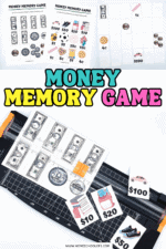 Free Money Memory Game Printable for Kids