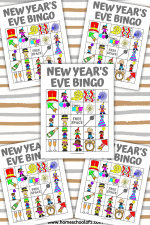 New Year's Eve Bingo Printable - Homeschool of 1