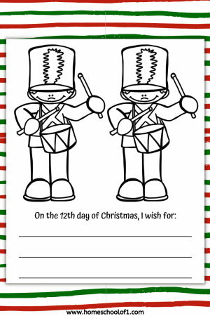 12 Days of Christmas Wishes - A Fun Writing Activity (free)