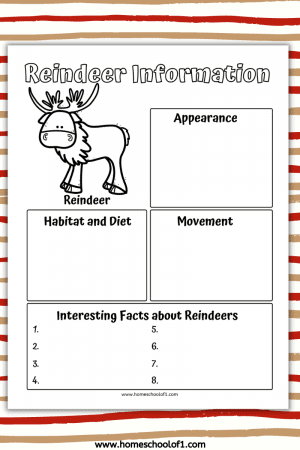 Life Cycle of a Reindeer Worksheets (8 free printables)