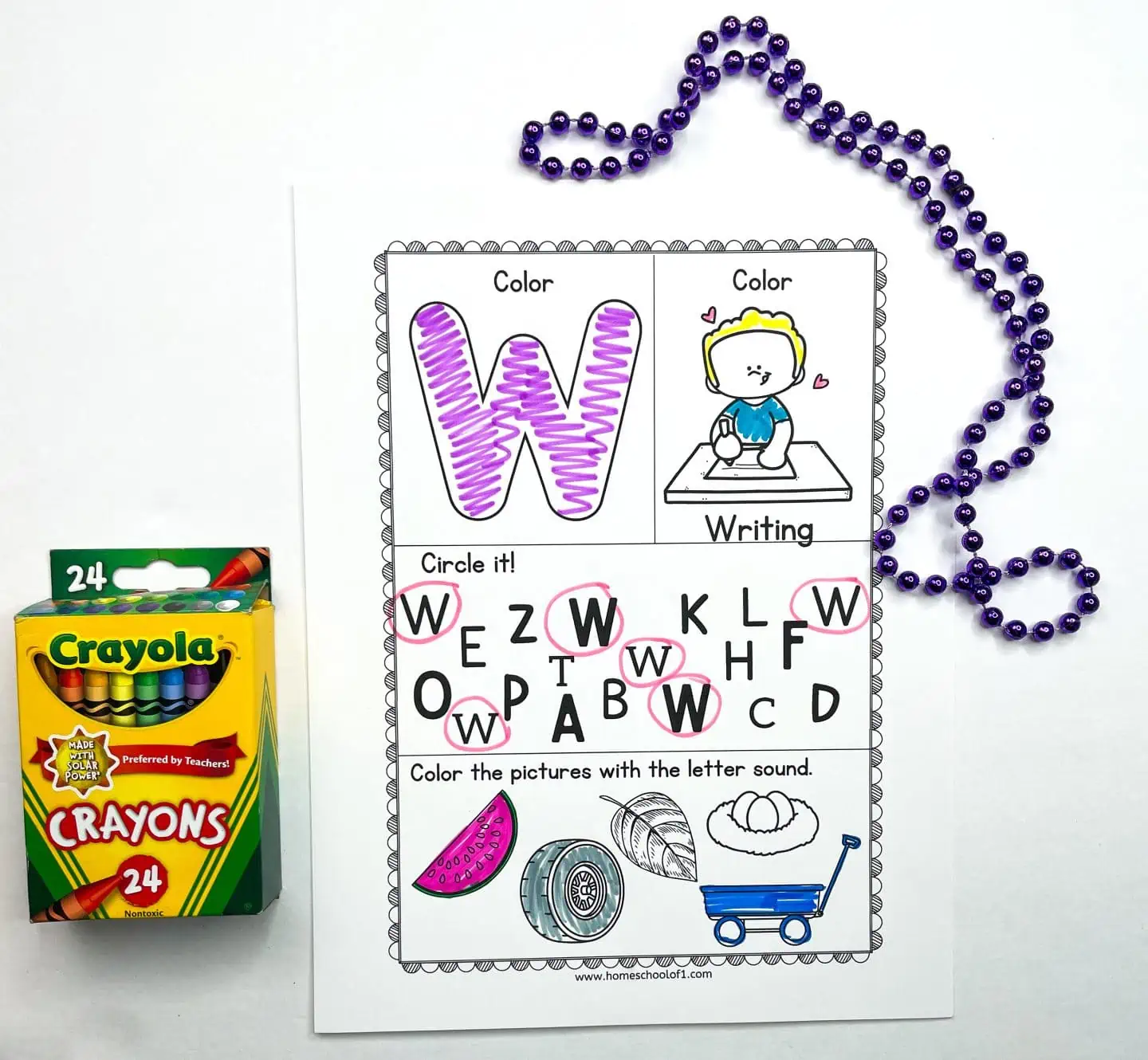 Free Valentine's Day Alphabet Worksheets