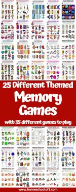 23+ Free Printable Memory Games - Homeschool of 1