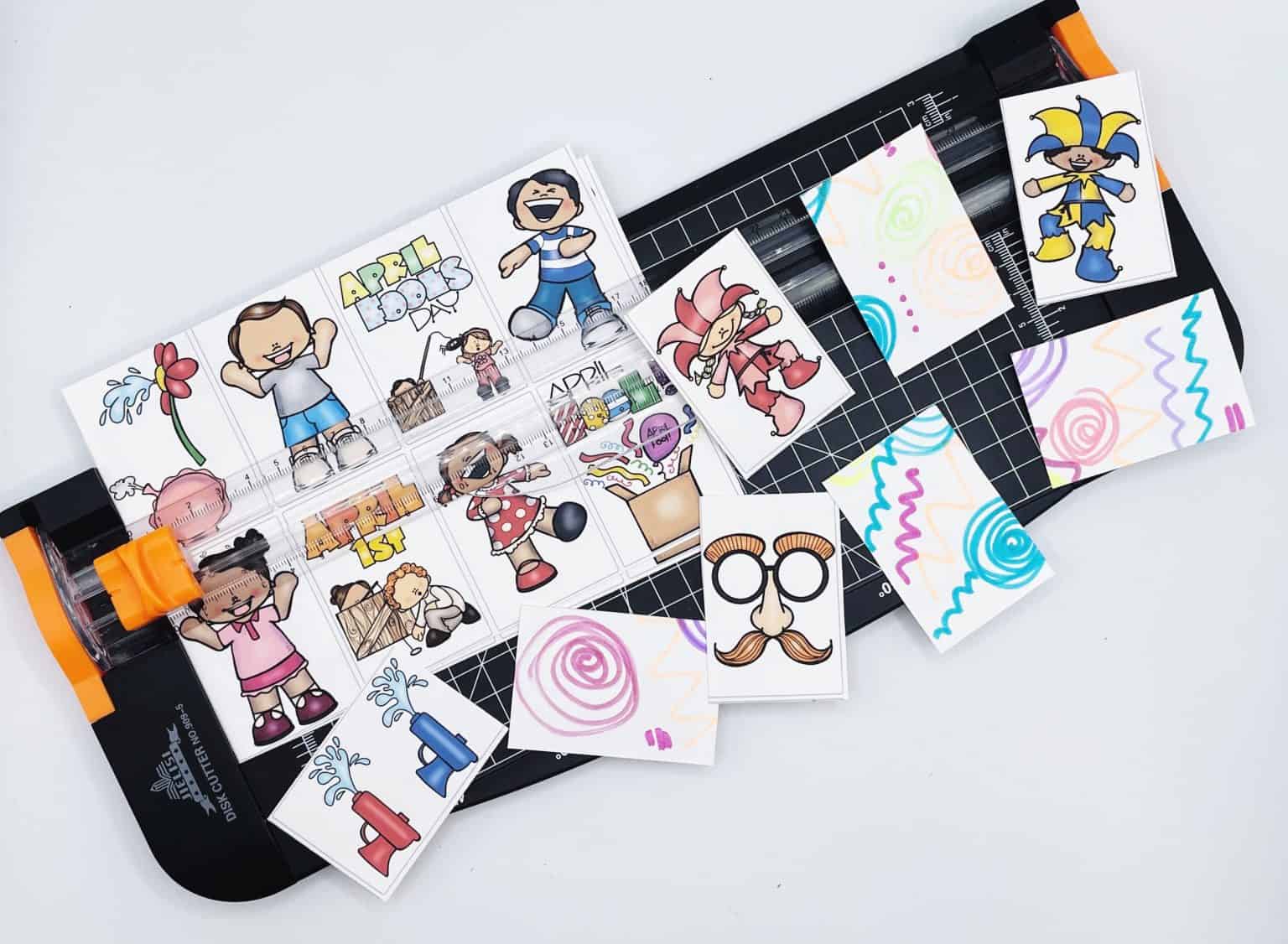 April Fools Matching Game (Free Printable)