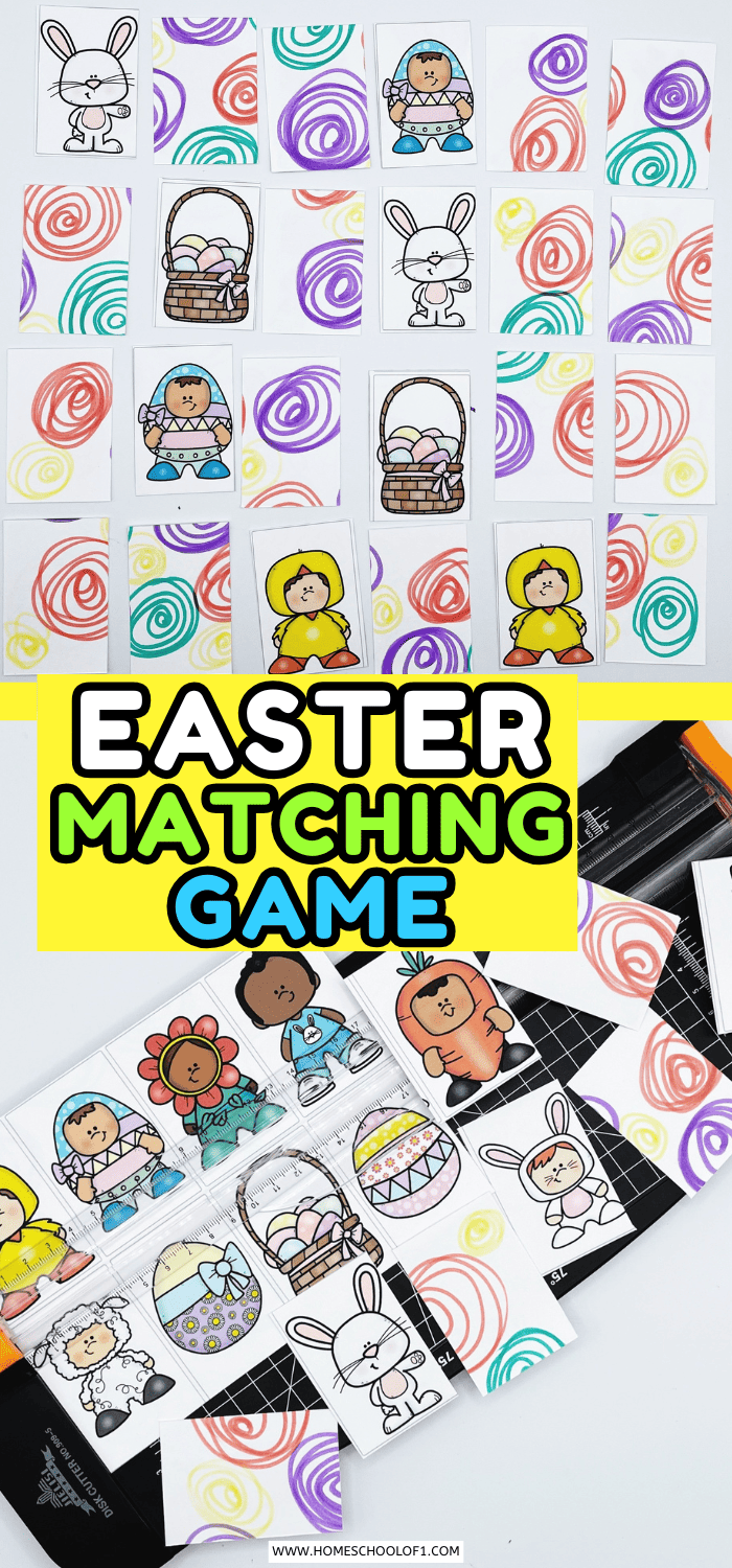 Free Easter Memory Game Printable for Kids