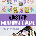 Free Easter Memory Game Printable for Kids