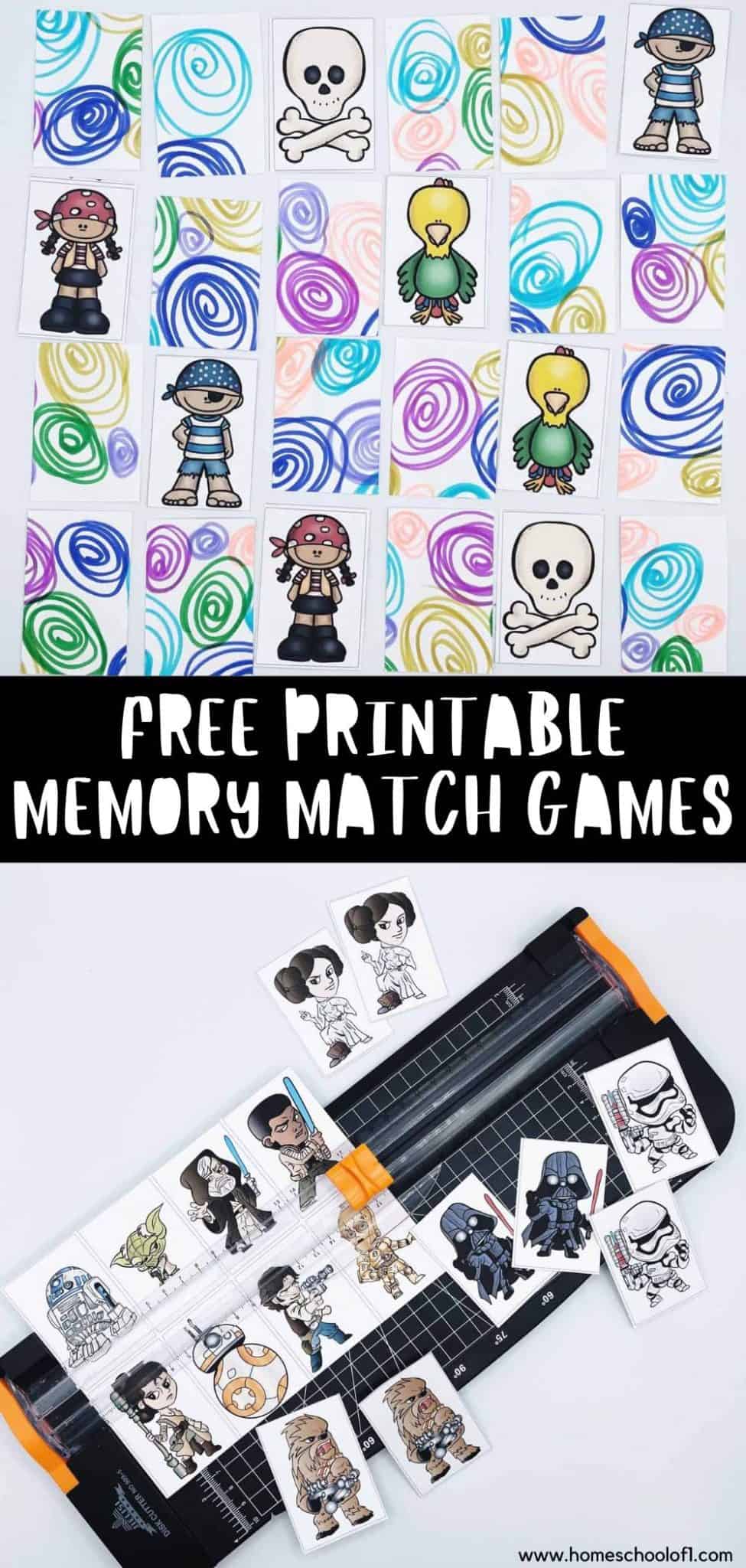32 Free Printable Memory Games For Kids