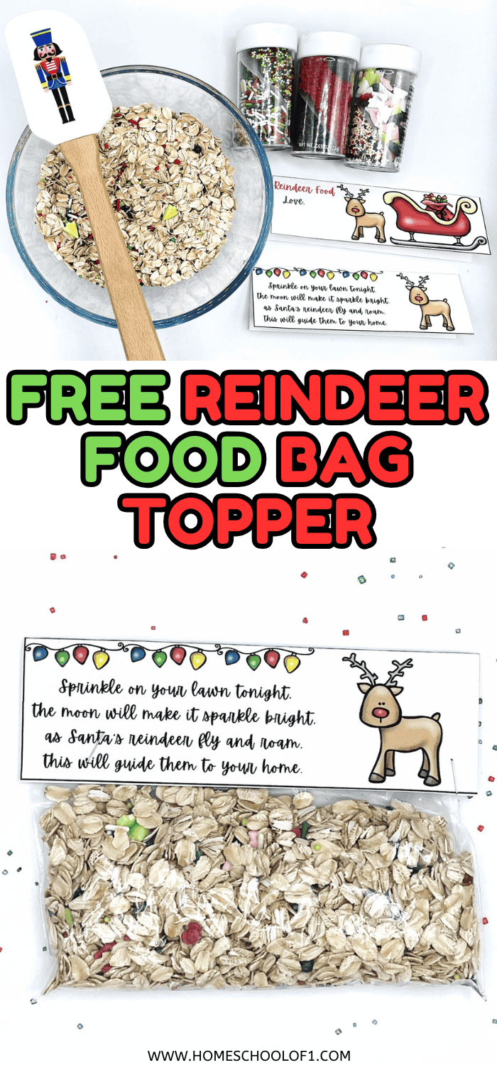Free Reindeer Food Printable & Magic Recipe