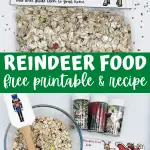 Free Reindeer Food Printable & Magic Recipe