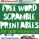 40 Free Word Scramble Worksheets (With Answers)