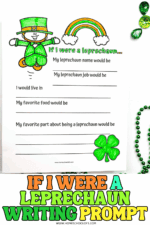 If I Were A Leprechaun Writing Prompt (Free Printable)