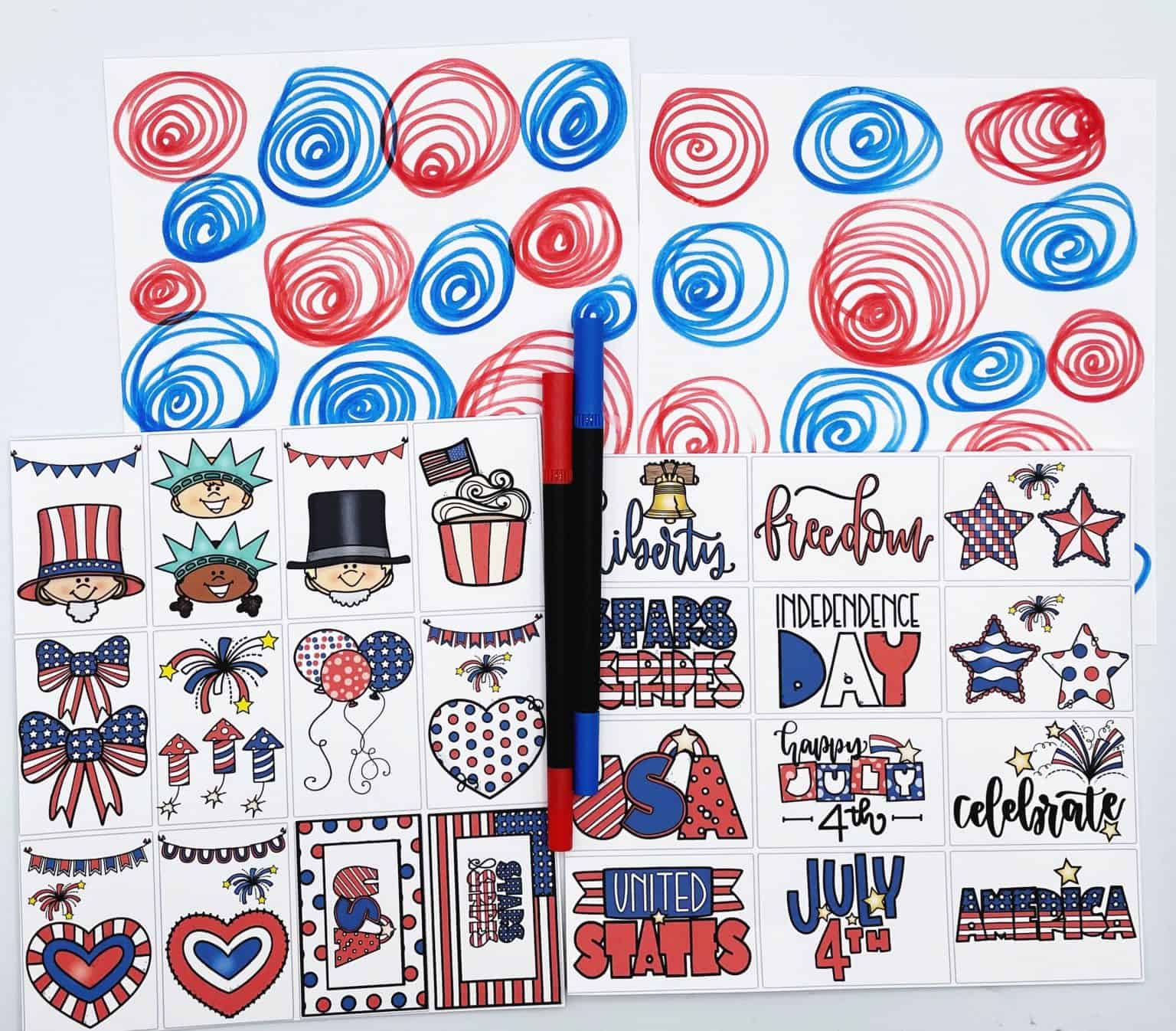 47 Free Patriotic Printables & Activities for Kids