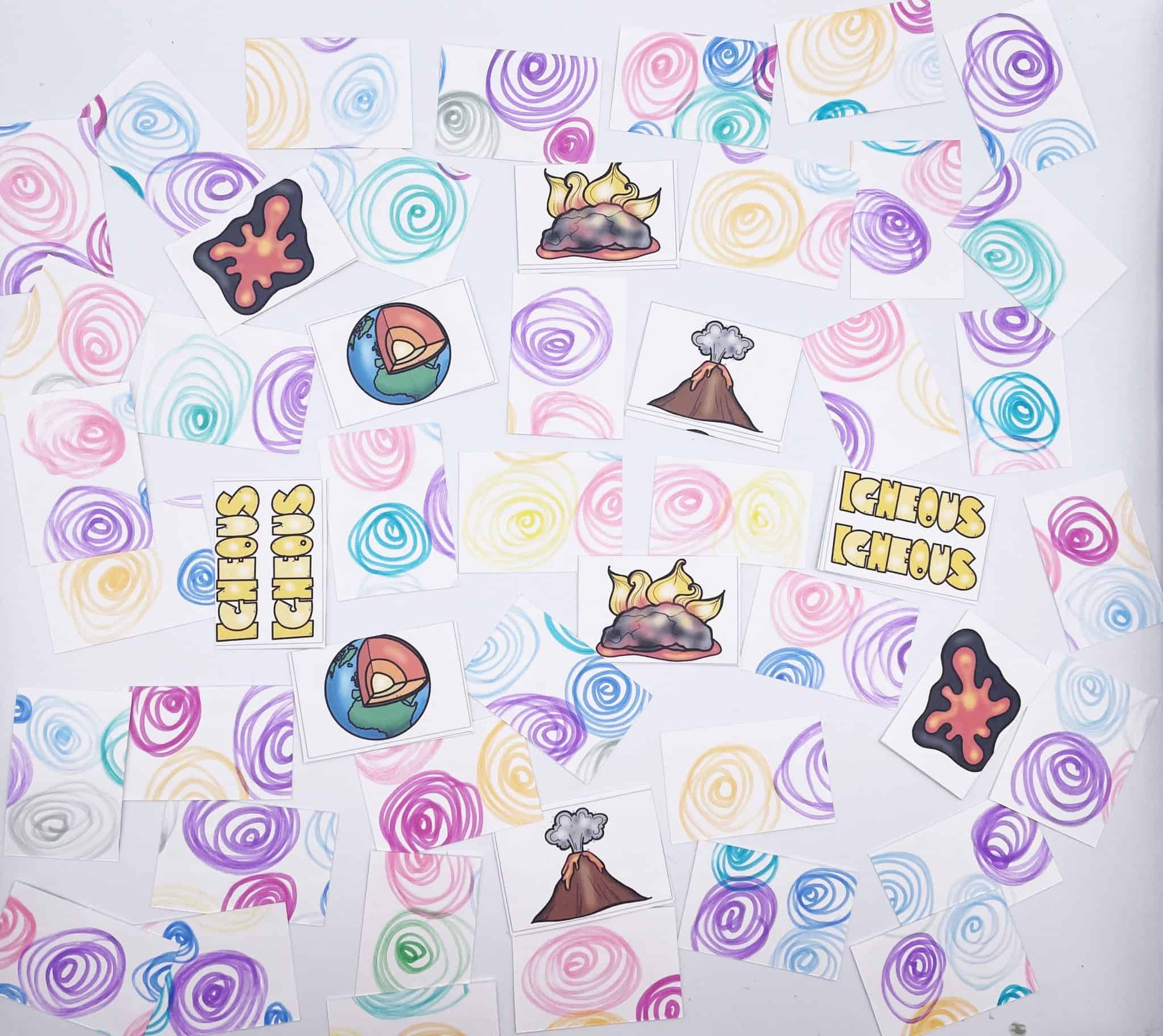 Free Rock Cycle Worksheet for Kids