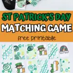 Free St Patrick's Day Memory Game Printable