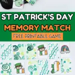 Free St Patrick's Day Memory Game Printable