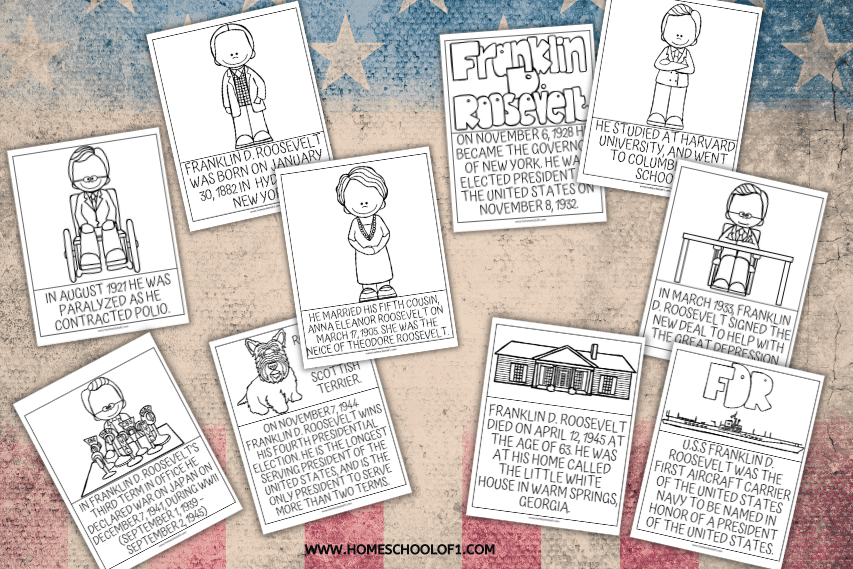 Free Franklin D Roosevelt Worksheets For Kids