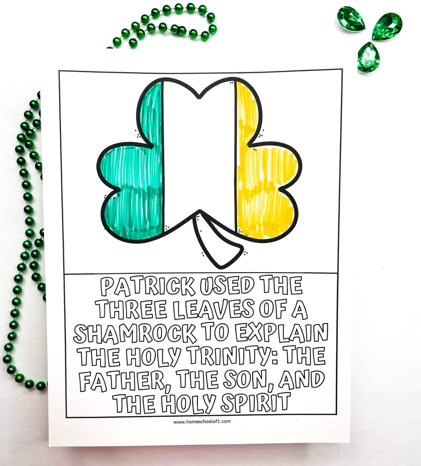 Free History of St Patrick's Day Worksheet For Kids