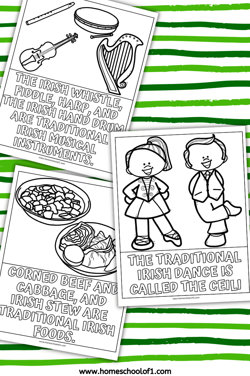 Free History of St Patrick's Day Printables for Kids