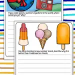 10 Summer Writing Prompts (Free Printables)