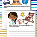 10 Summer Writing Prompts (Free Printables)