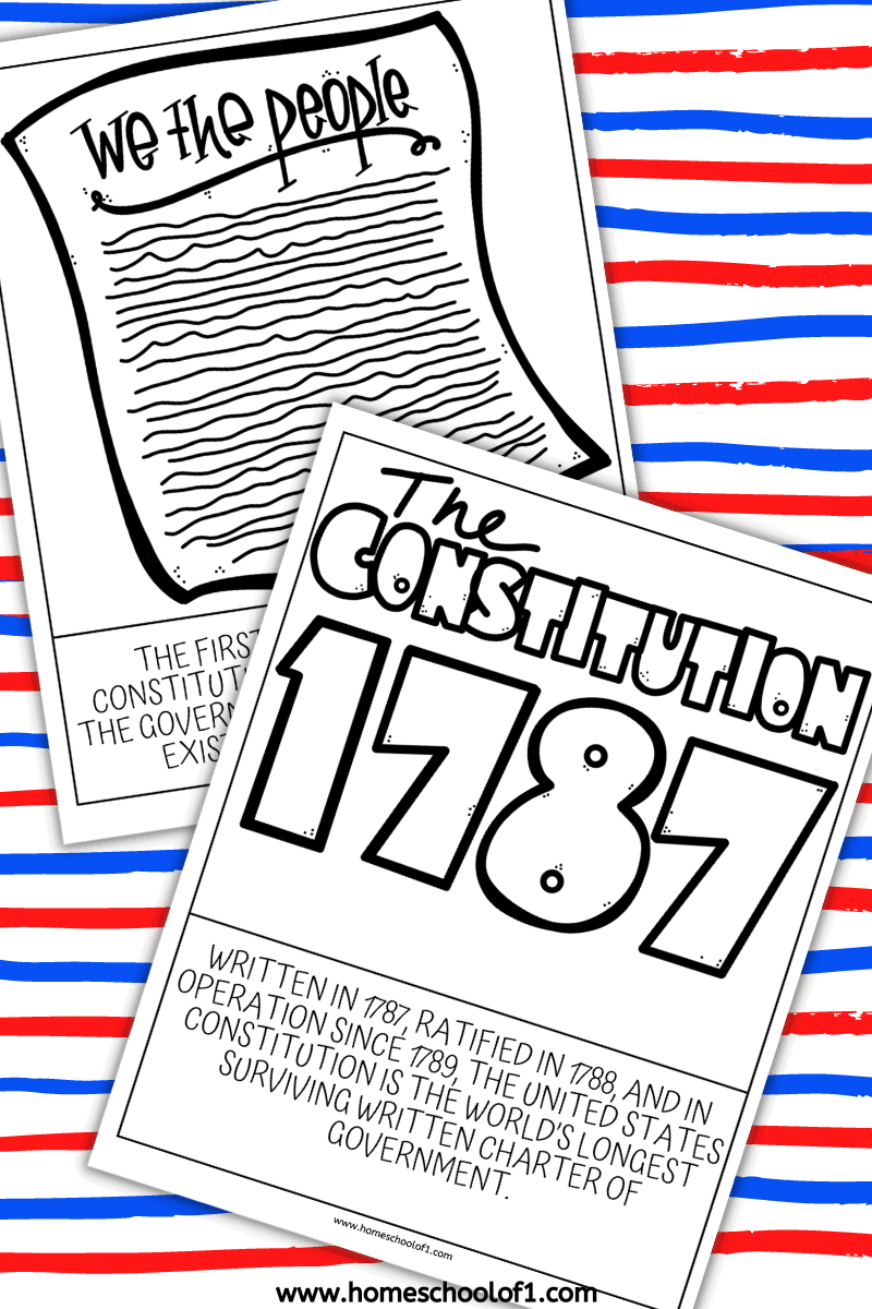 10 Free Constitution Coloring Pages